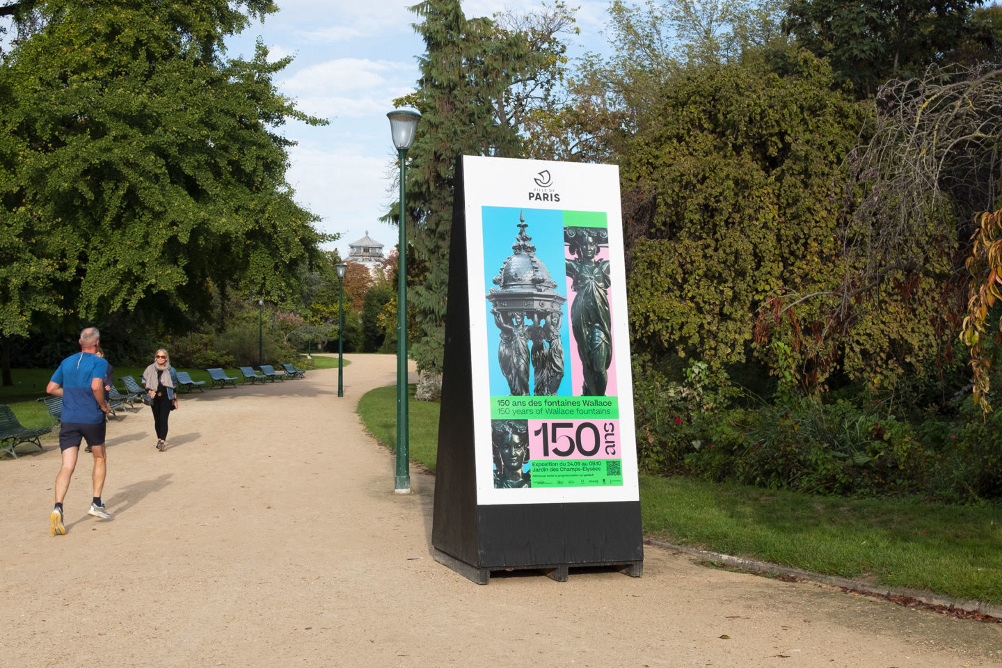 As part of the 150th anniversary of the Wallace fountains, the Mairie ...